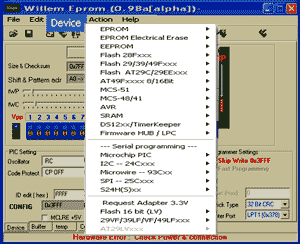 Product Willem EPROM Programmer version .PCB3B+